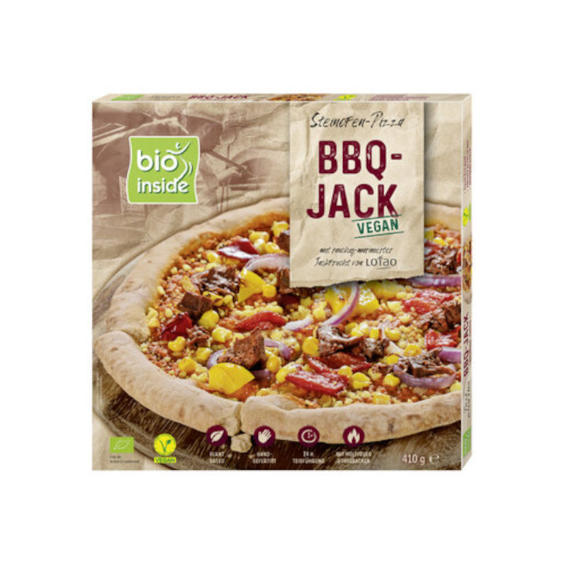 Bio Inside BBQ-Jack Pizza (410g) | Balance Wholefoods | 100% Vegan ...