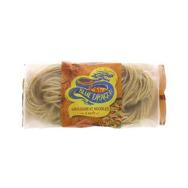 Blue Dragon Wholewheat Noodles (6 nests)