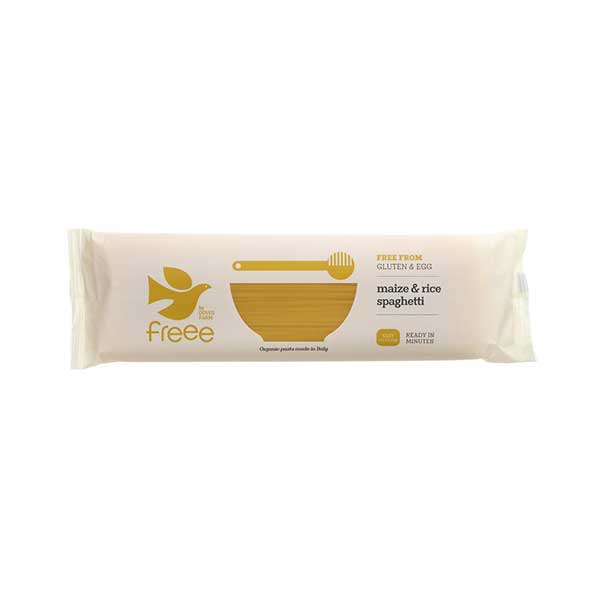 Doves Farm Organic Gluten-Free Maize & Rice Spaghetti (500g)
