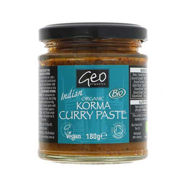 Geo Organic Korma Curry Paste (180g)