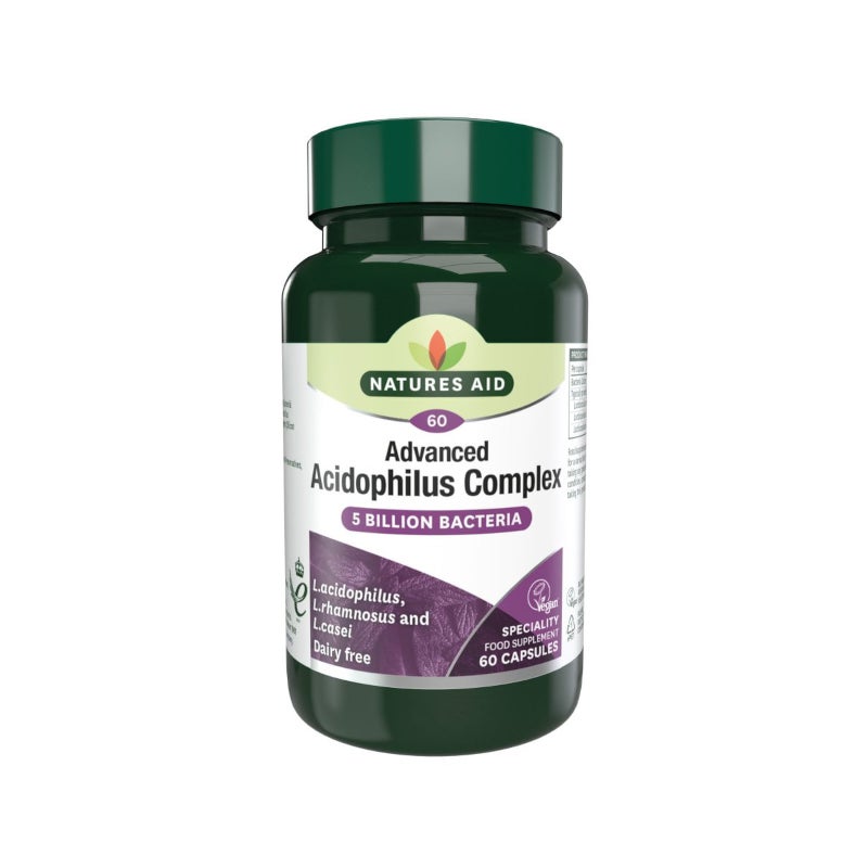 Natures Aid Acidophilus Complex (60 capsules)