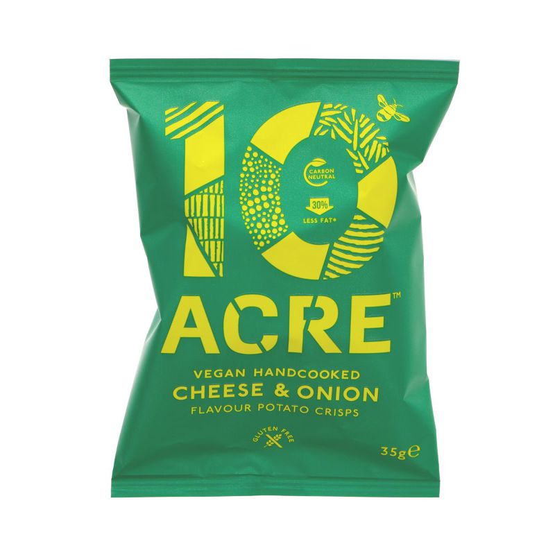 Ten Acre Cheese & Onion Flavour Crisps (35g)