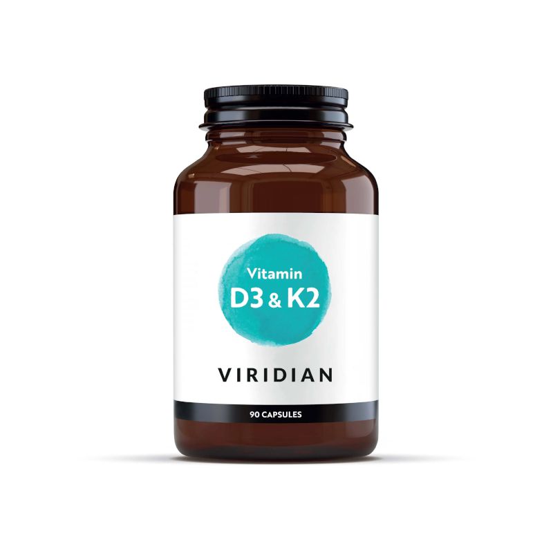 Viridian Vitamin D3 & K2 (90 capsules)