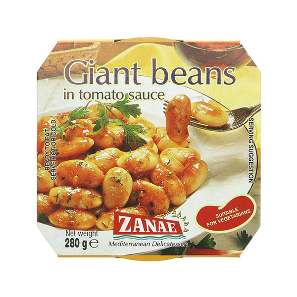 Zanae Giant White Beans In Tomato Sauce (280g)