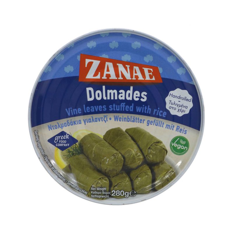 Zanae Rice Stuffed Vine Leaves (280g)